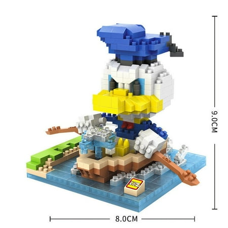 Disney Building Blocks Cartoon Animals Mickey Mouse Goofys Donald Daisy ...