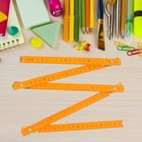 Folding Wooden Ruler, Foldable Ruler Compact Measuring Ruler Folding ...