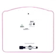 Hello Kitty Memo Board Magnet Whiteboard #694817 - Walmart.com