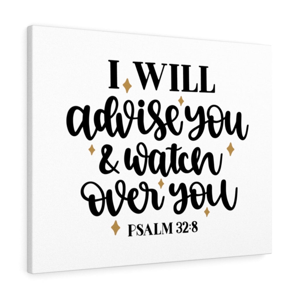 Scripture Walls Advise Psalm 32 8 Bible Verse Canvas Christian Wall Art scripture-walls-advise-psalm-32-8-bible-verse-canvas-christian-wall-art