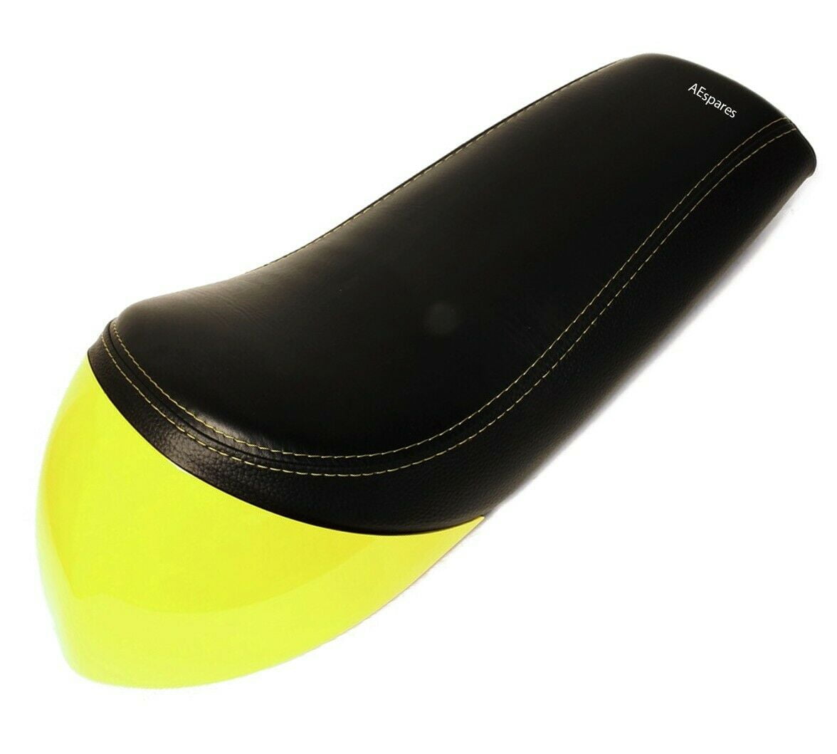 Single Seat Assy With Yellow Stitching For Royal Enfield GT Continental ...