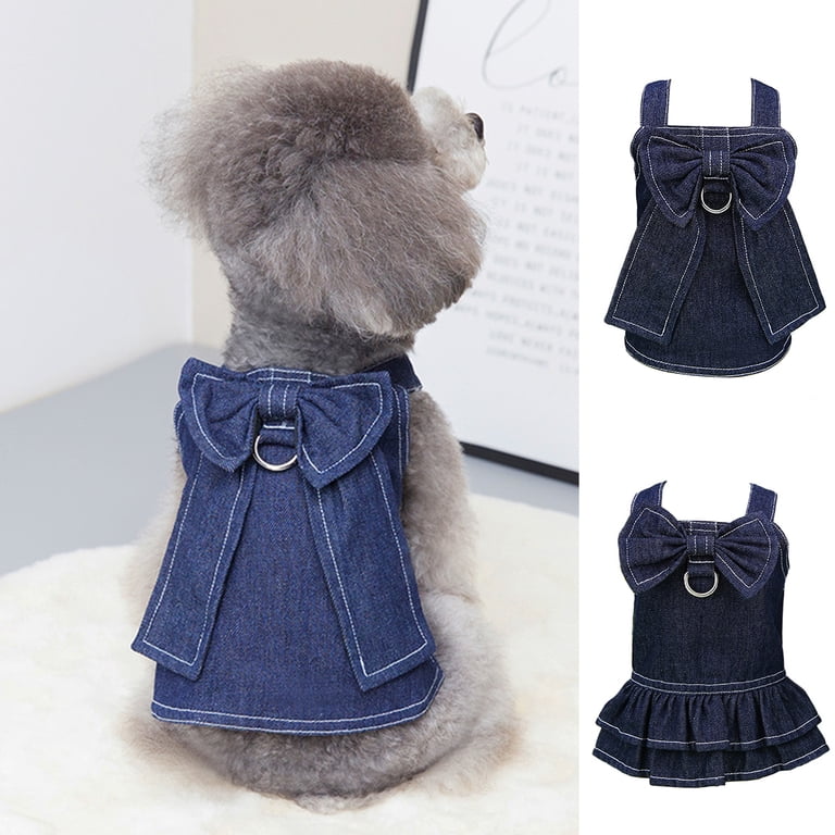 Denim Outfits For Dogs