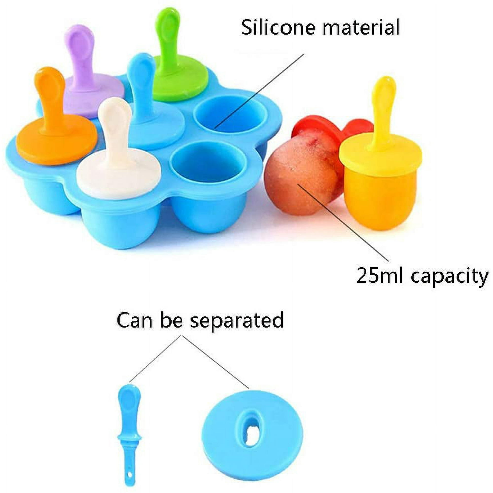 Click here for Hotelus Silicone Popsicle Mold Reusable Ice Cream... prices
