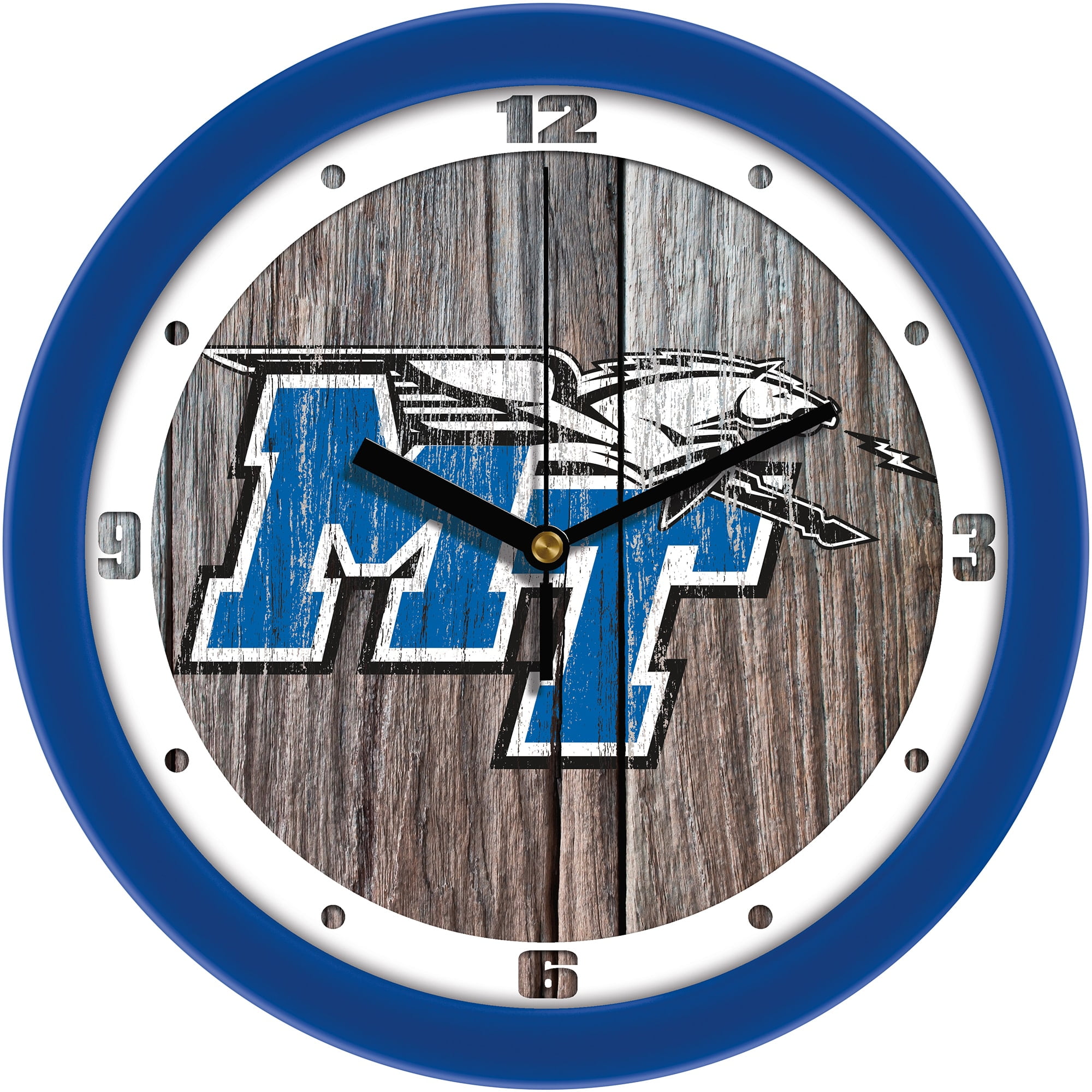Middle Tennessee State Blue Raiders 11.5'' Suntime Premium Glass Face ...