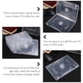 12Pcs Ultra Thin Transparent CD DVD Case Box Slim Clear Storage ...