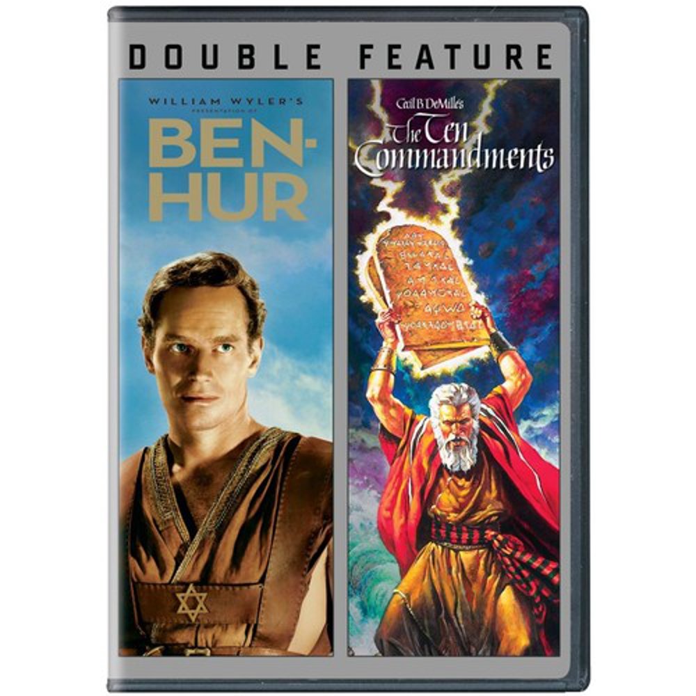 Ben-Hur / The Ten Commandments (DVD) - Walmart.com - Walmart.com
