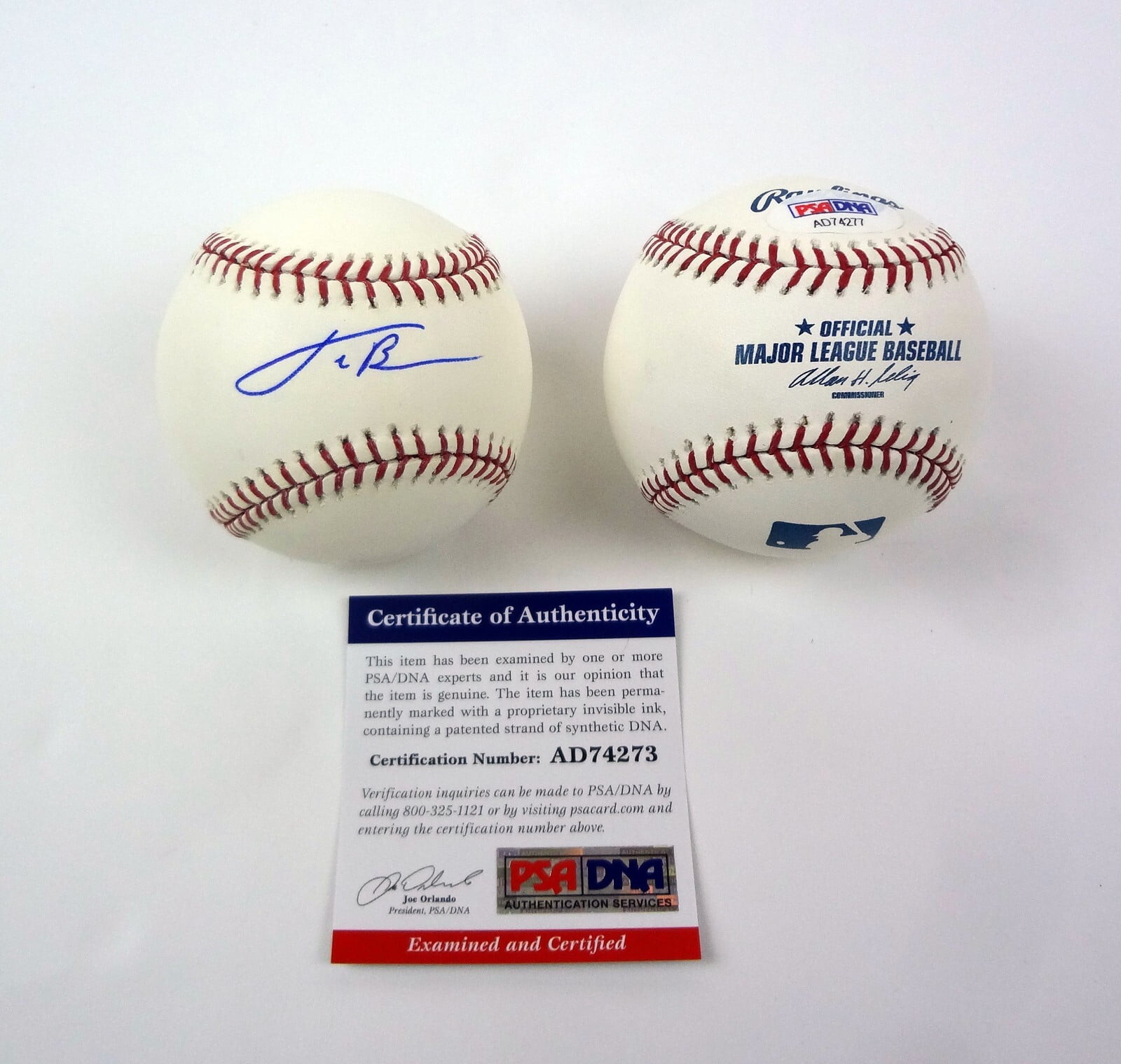 Cory Booker Senator New Jersey Signed Autograph MLB Baseball PSA/DNA ...