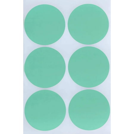 IGUOHAO 2" inch Circle Stickers Dots Labels for All Purpose in Neon ...