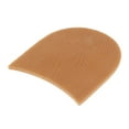 Sharplace Rubber Glue on Heels Shoe Repair Pad, Apricot, 94mm x 86mm x ...