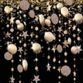 39ft Party Decoration Circle Dot Garland, Twinkle Star Streamer ...