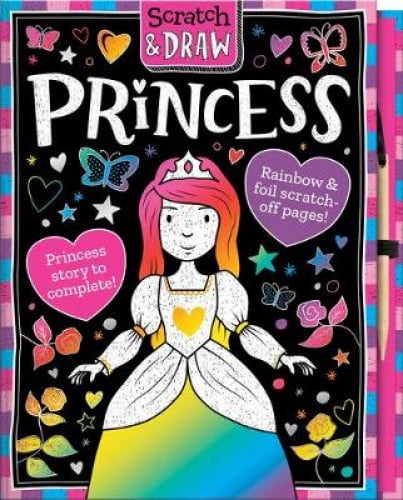 Scratch & Draw Princess - Scratch Art Activity Book (Scratch and Draw ...