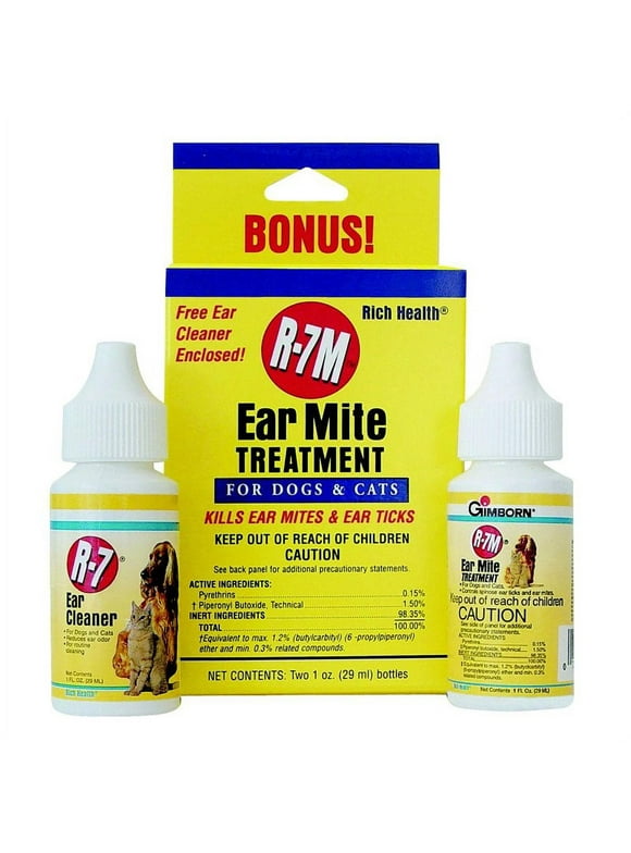 Dog Ear Mite Treatment in Dog Ear Care - Walmart.com