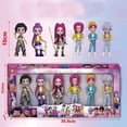 6 Pcs Korean Idol Anime Action Figures Set, Exquisite PVC Mini ...