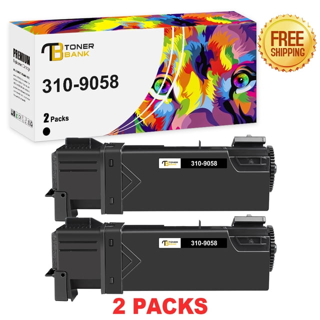 Toner Bank Compatible Toner Cartridge Replacement for Dell 310-9058 ...
