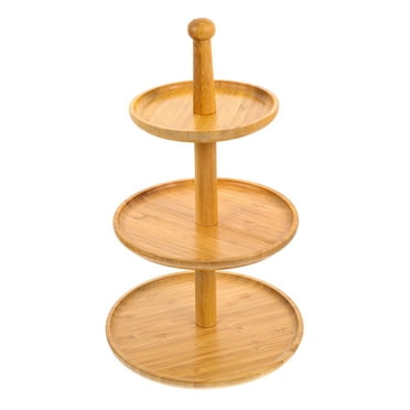 3 Tiered Wood Tray Wood Cupcake Stand Farmhouse Rustic Tiered Serving ...