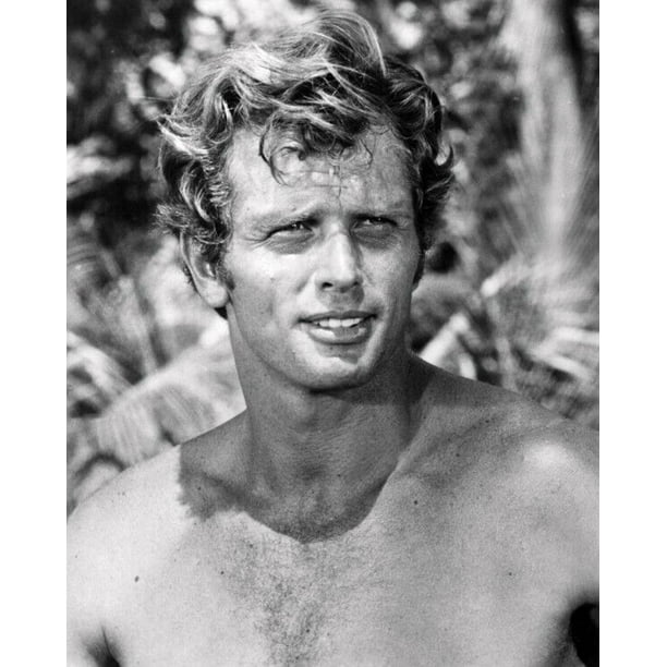 Ron Ely 1968 TV series Tarzan bare chested beefcake portrait 8x10 photo ...