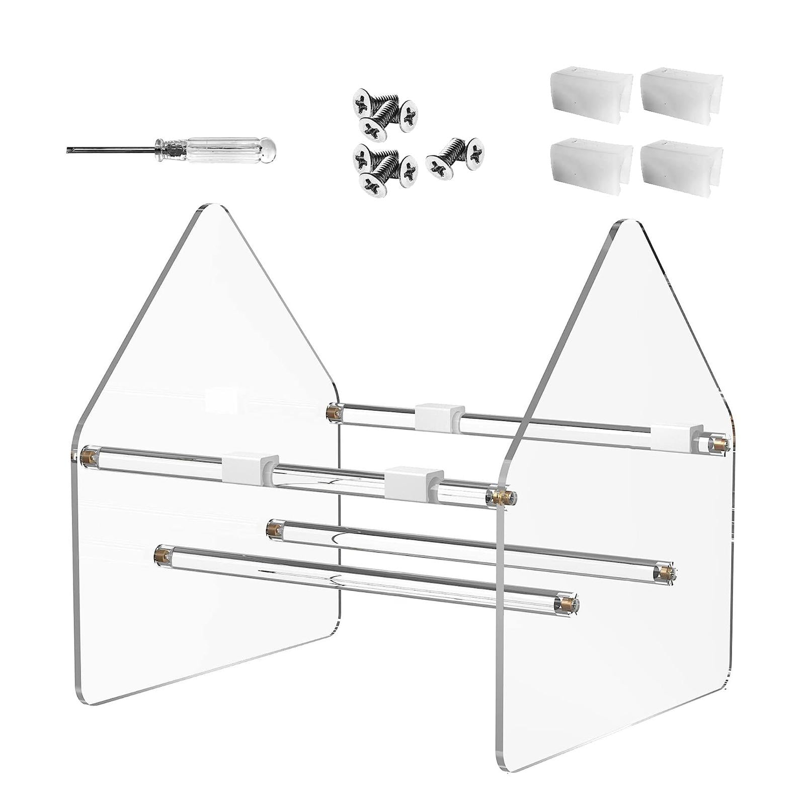 Acrylic Record Storage Organizer Cd Display Rack Transparent Space ...