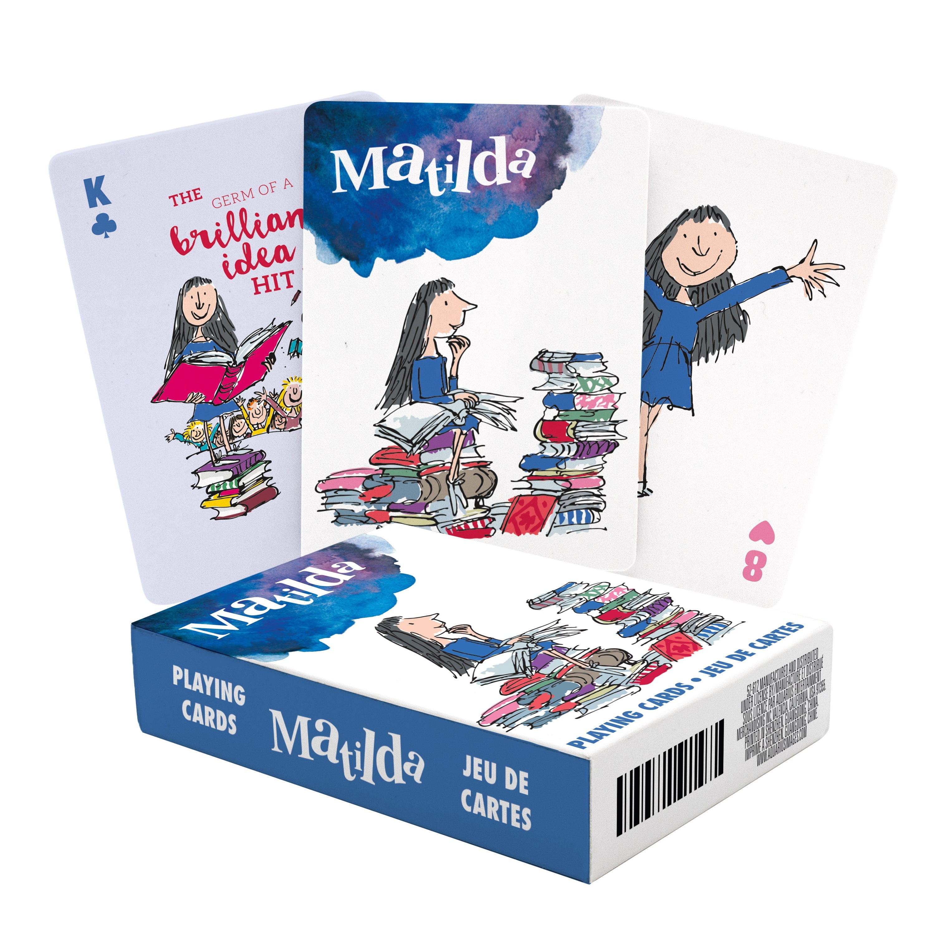 Roald Dahl Matilda Playing Cards - Walmart.com