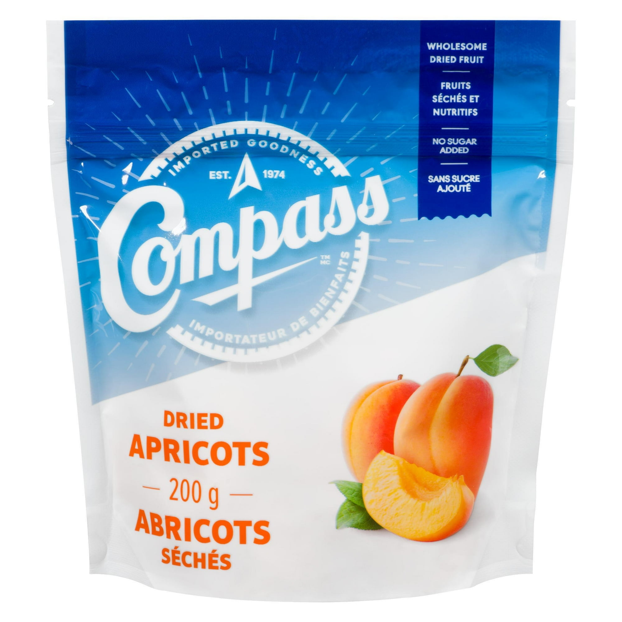 Click here for Compass Dried Apricots 200 G prices