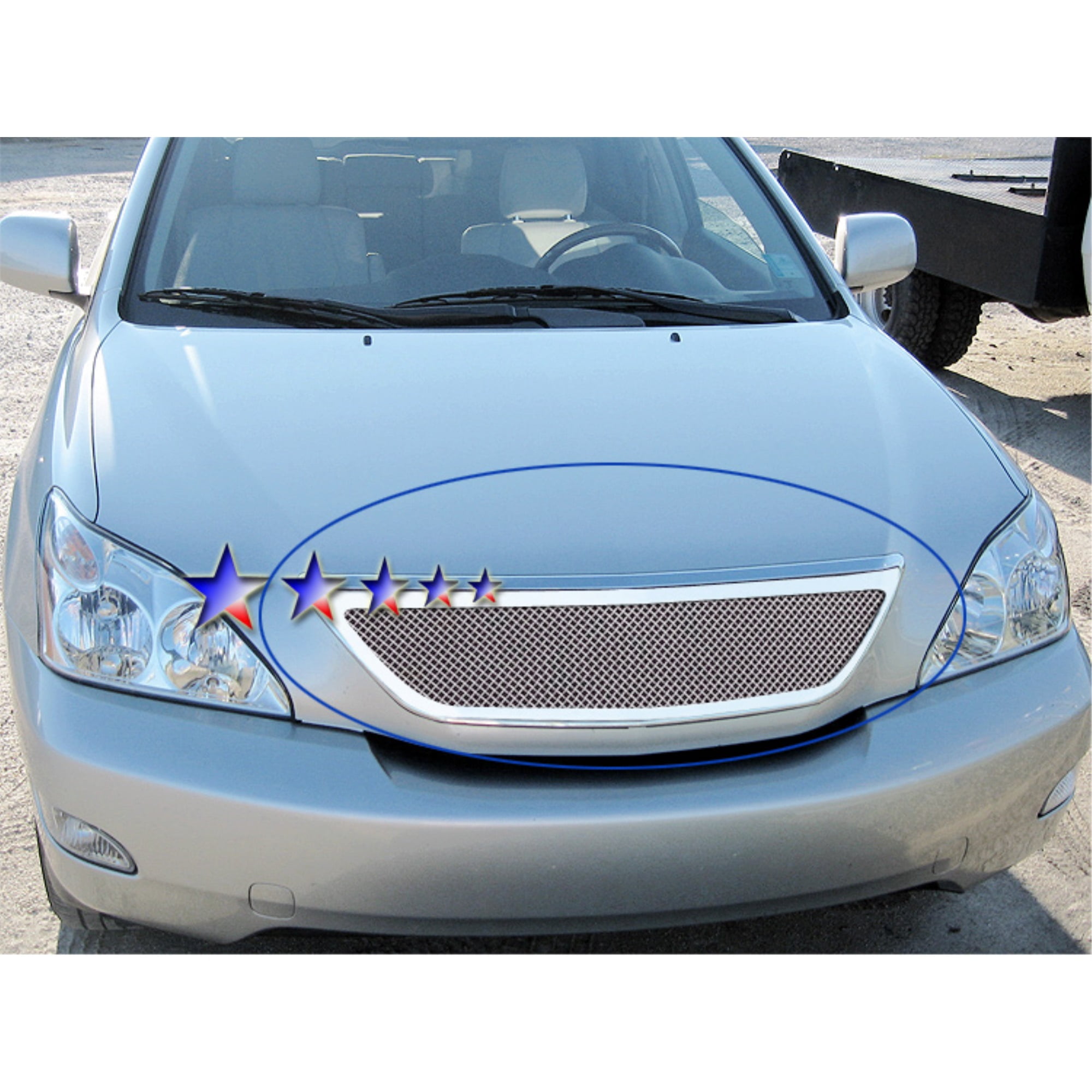 APS 2004-2006 Lexus RX330 Mesh Grille 1.8 mm wire mesh - Walmart.com