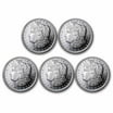 1 oz Silver Round with Morgan Dollar Design, Mint Quality - Pack of 100 ...