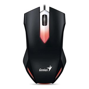 Genius - Mouse Alambrico Usb 3 Botones 1000Dpi X-G200 Negro