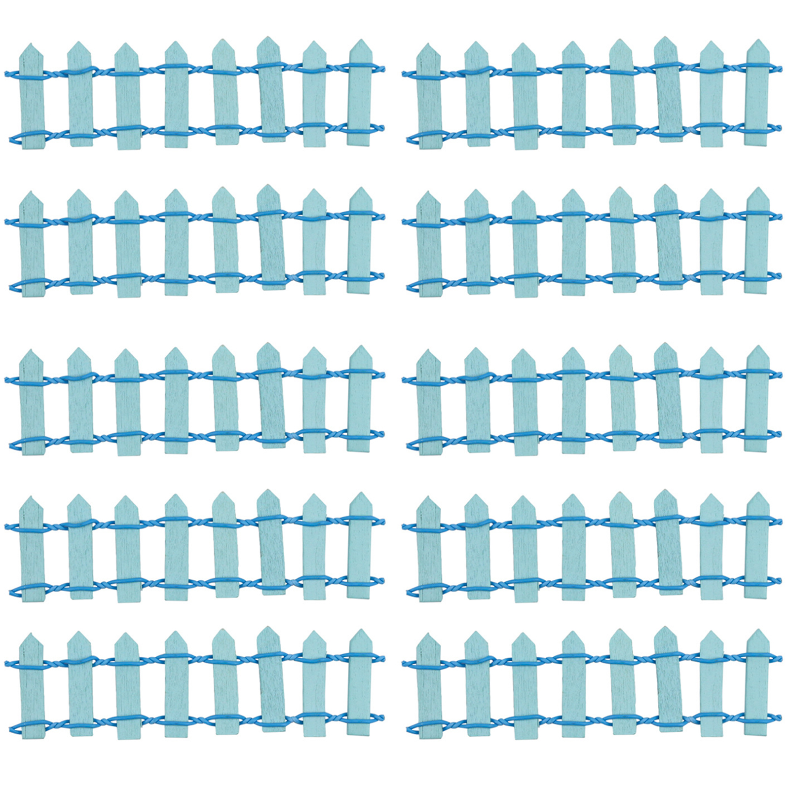 Huanledash 10Pcs/Bag Cake Topper Easy to Insert Anti-crack Fadeless ...