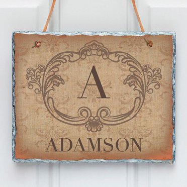 Personalized Memorial Cross Wall Slate - Walmart.com