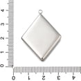 304 Stainless Steel Pave Natural Paua Shell Pendants Stainless Steel ...