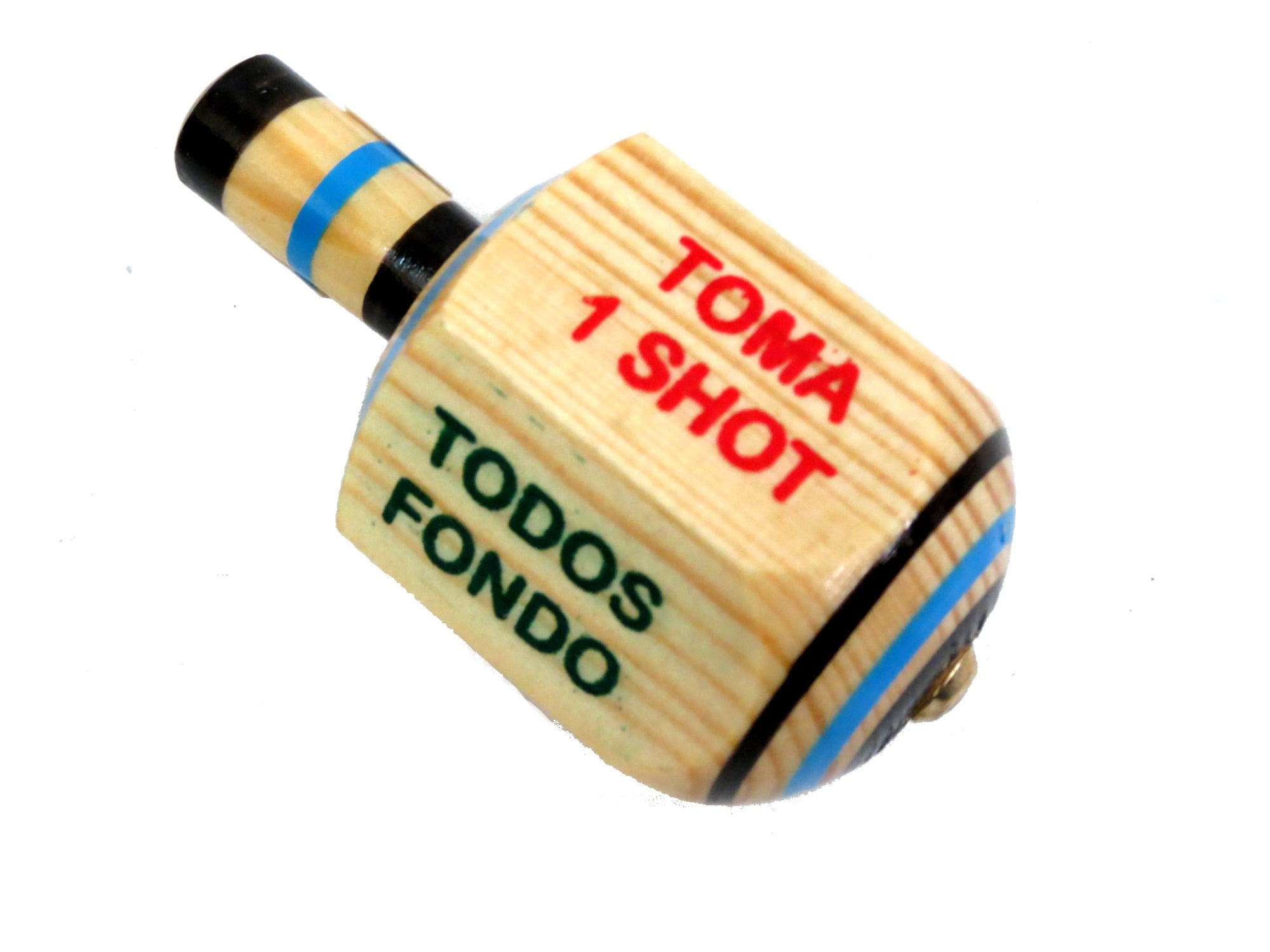 Toma Todo Party Drinking Game Wood Pirinola Spinning Top - Walmart.com