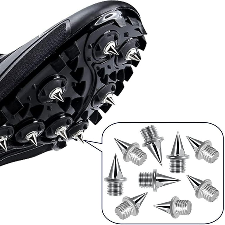 Track Spikes Replacement Kit, 50 Pcs 1/4 Inch Cross Country Track Spikes Replacement Kit, 50 Pcs 1/4 Inch Cross Country