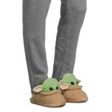 Star Wars men's Grogu 3D Character Slippers - TPR Outsole - Walmart.com
