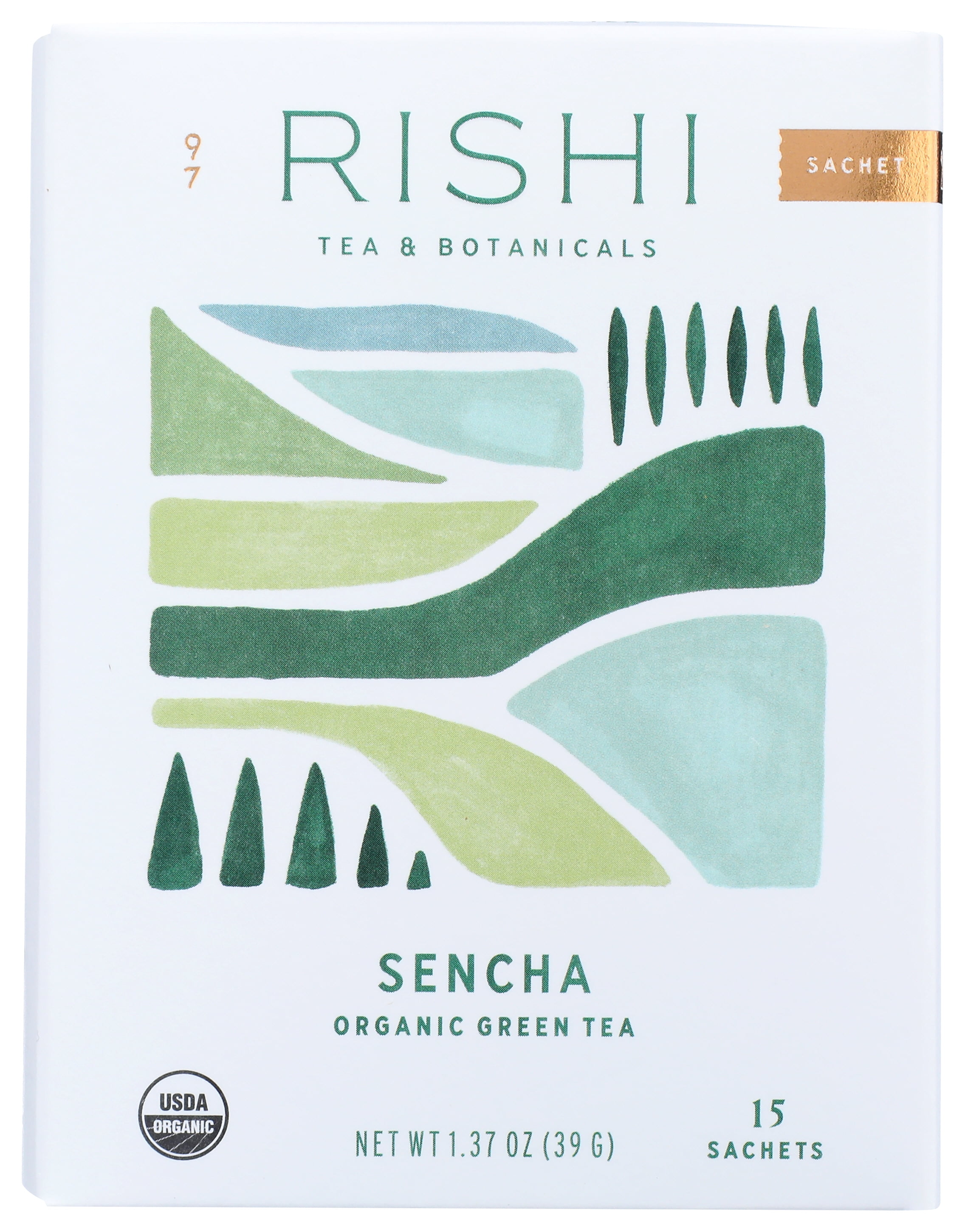 Rishi Tea Sencha Green Tea, Tea Bags, 15 Ct - Walmart.com