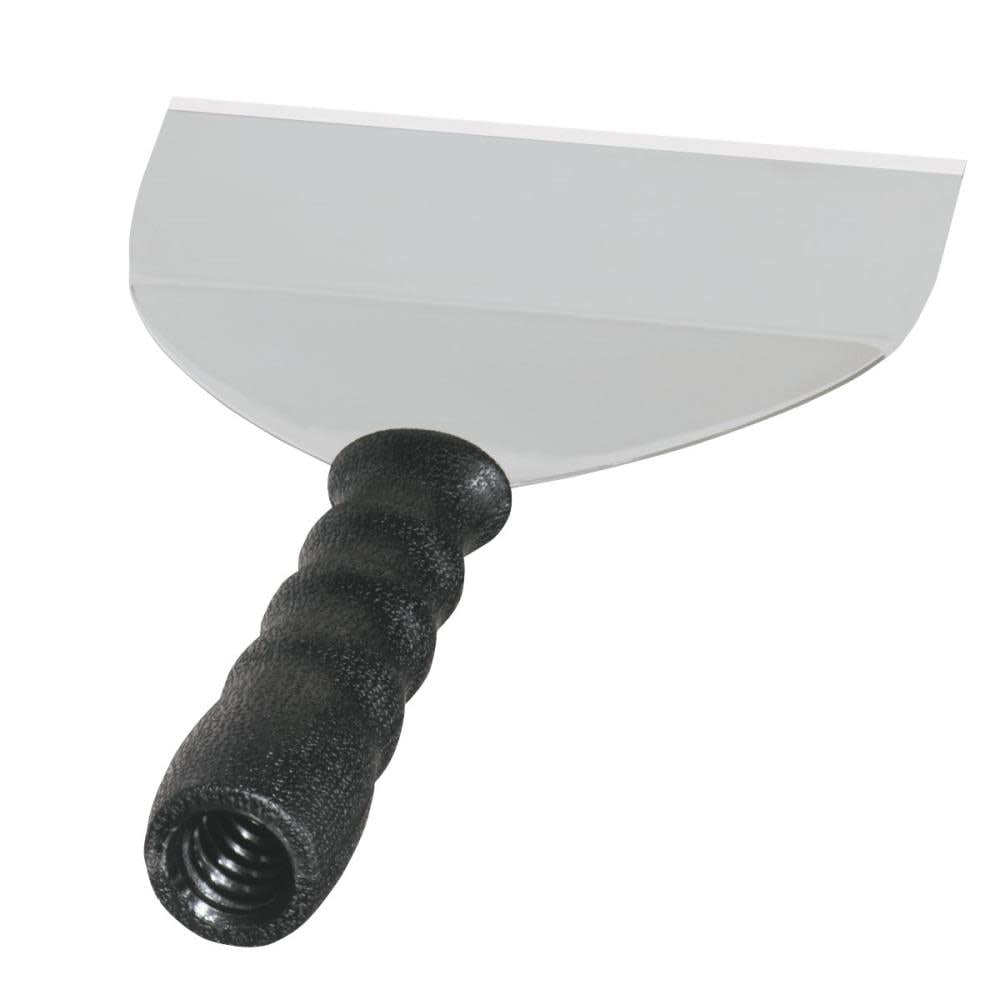 6 IN. EASY REACH™ BENT SCRAPER, THREADED HANDLE, CARBON STEEL BLADE per ...