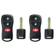 KeylessOption replacement blank key + fob for Nissan, Infiniti (H0561 ...