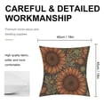 Art Nouveau Sunflower And Poppy Pod Botanical PrintSoft & Durable 2 ...
