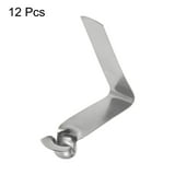 Uxcell 12pcs Single Button Kayak Paddle Snap Spring Clip 26x5.5mm V ...