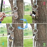 RHKING Pulley Wheel V Heavy Duty Pulley Durable Super Silent Stainless ...