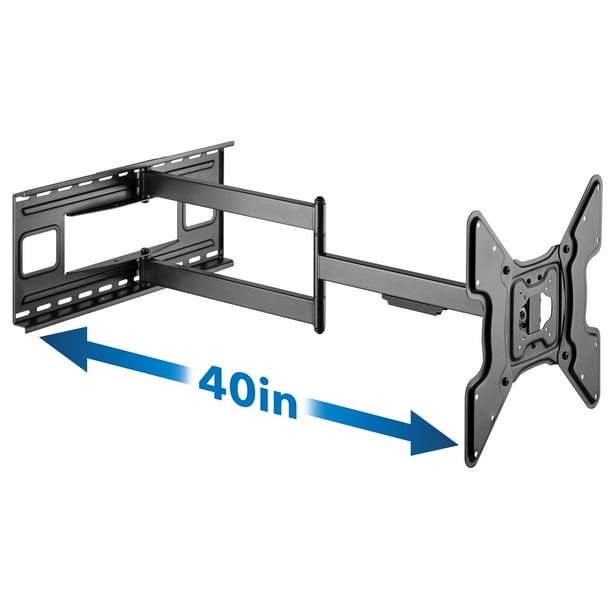Mount-it! Full Motion TV Wall Mount with 40-inch Extension | Fits 32 to ...