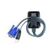 Laptop USB KVM Console Crash Cart Adapter with DisplayPort to VGA and ...
