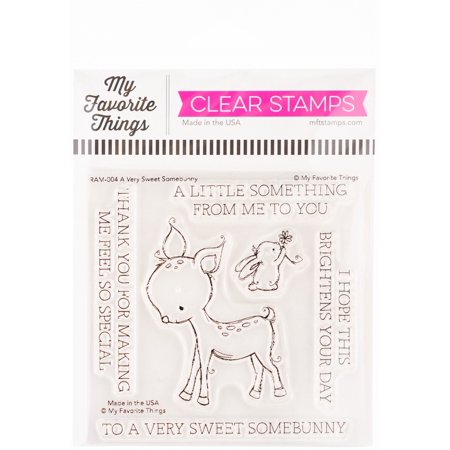 My Favorite Things Clear Stamps 4"X4"-A Very Sweet Somebunny -RAM004 ...