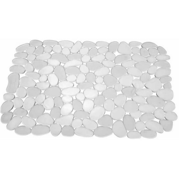 iDesign Pebblz 12" x 15.5" Large Sink Mat, Clear - Walmart.com