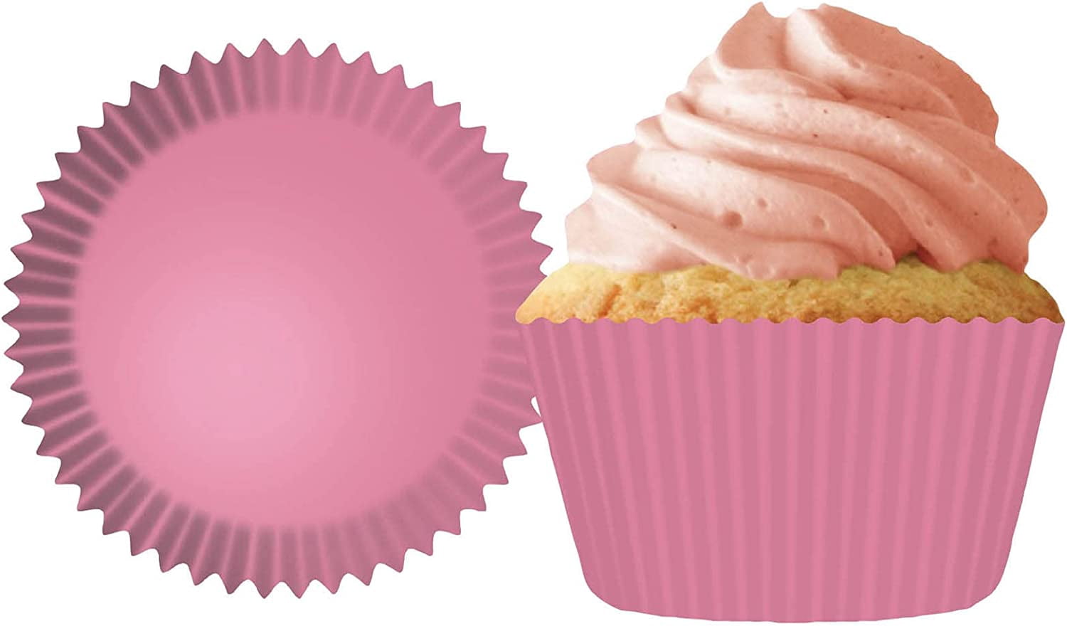 Light Pink Cupcake Clipart