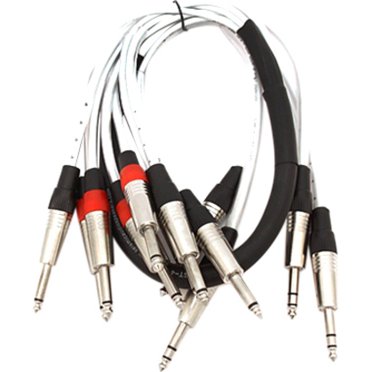 Seismic Audio SACB-8x4x100 8 Channel Snake Cable , Low Profile Circuit ...