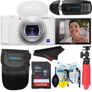 Sony ZV-1 Compact Digital Vlogging 4K Camera (White) for Content ...
