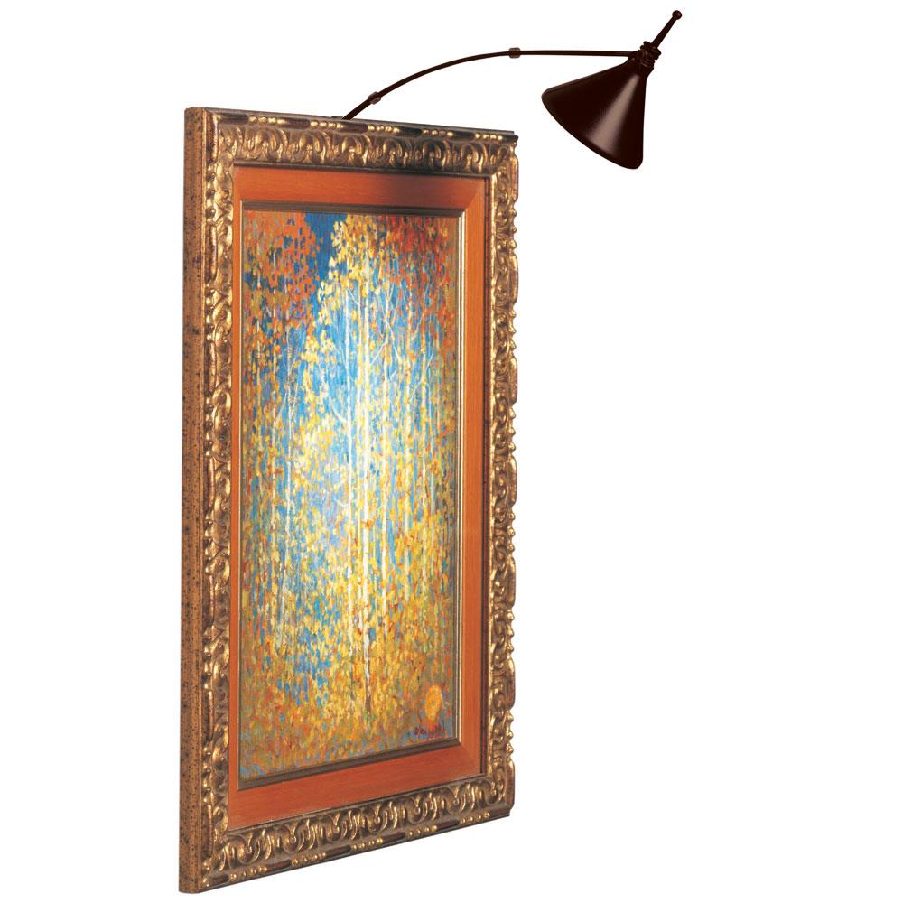 Dainolite Hardwire 11" Halogen Pic Light - Oil Brushed Bronze - Walmart.com