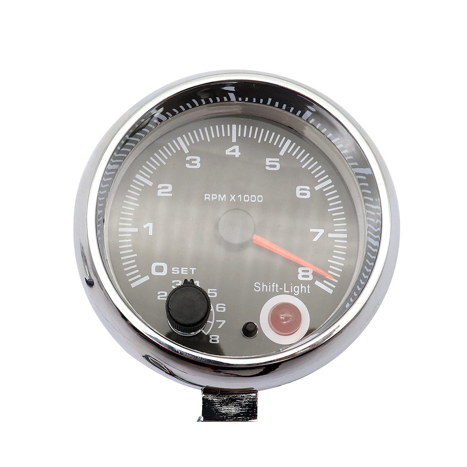 SecosAutoparts 3.75" Universal Car Tachometer Gauge 8000RPM High Speed ...