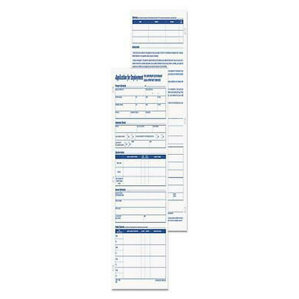 Employee History Forms