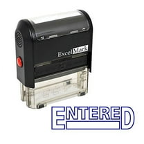 excelmark scanned self-inking rubber stamp - (a1539-red ink) - Walmart.com