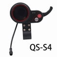 2X QS-S4 36V-60V Thumb Throttle LCD Display+Lgnition Lock Key for Zero ...